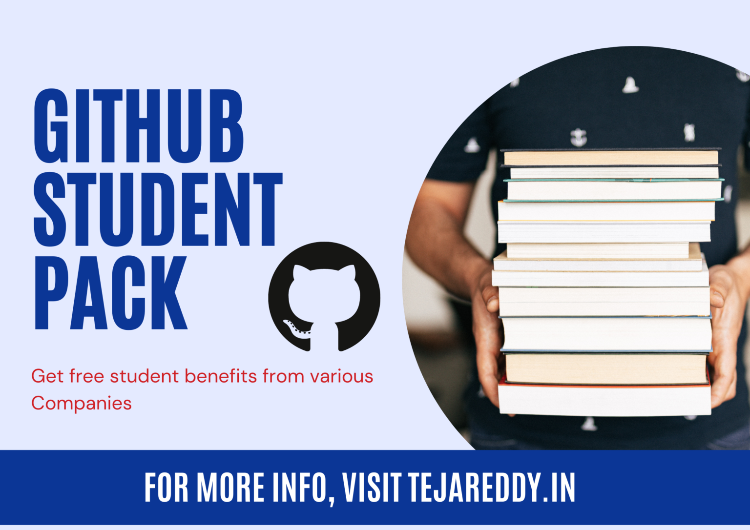 How To get Github Student Developer Pack - Tejareddy.in
